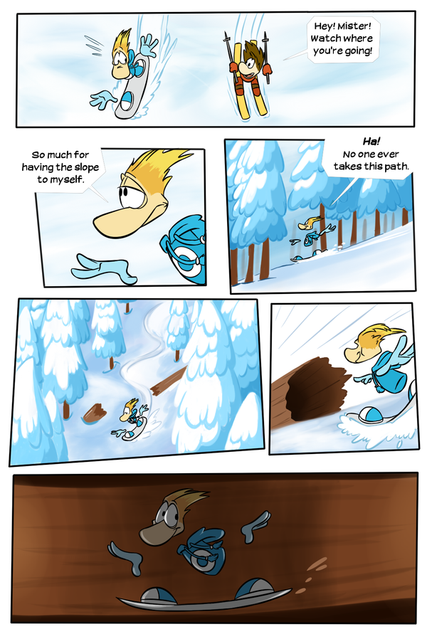 Rayman - Neocreation Day Fan Comic - Rayman Pirate-Community
