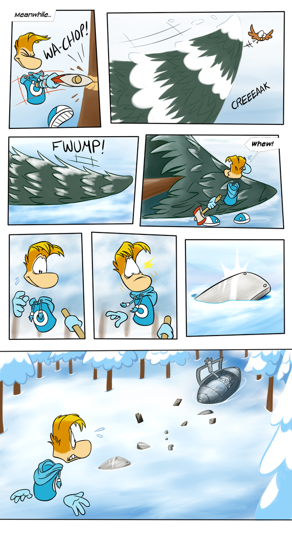 Rayman - Neocreation Day Fan Comic - Rayman Pirate-Community