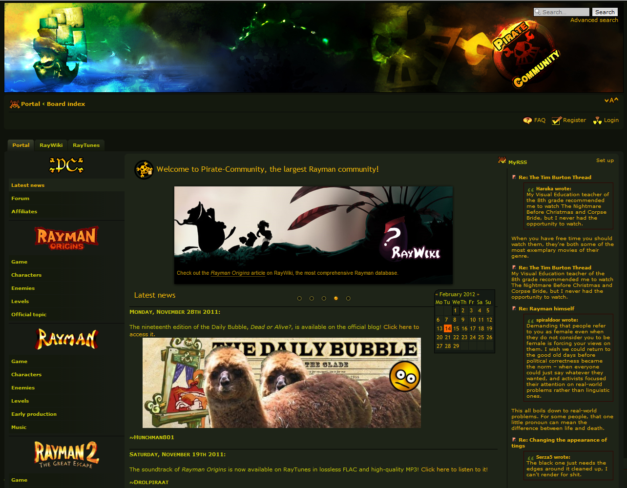 File:RaymanPC Style.png - RayWiki, the Rayman wiki