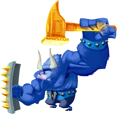Giant Minotaur - RayWiki, the Rayman wiki