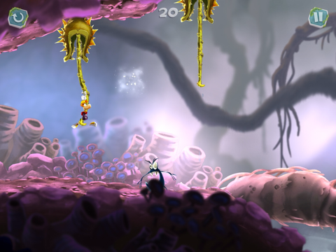 Carnivorous liana - RayWiki, the Rayman wiki